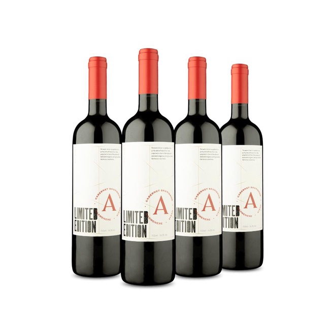 Kit Vik A Limited Edition Cabernet Sauvignon 2020 4 Garrafas | Shopee ...