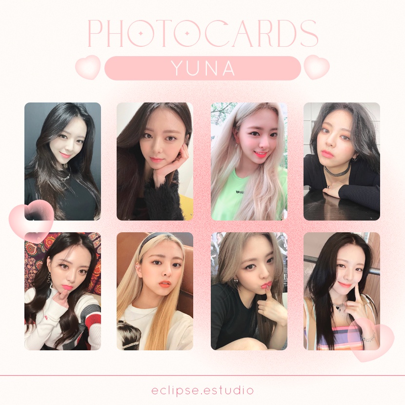 Yuna Photocard Fanmade | Itzy K-pop kpop | Shopee Brasil