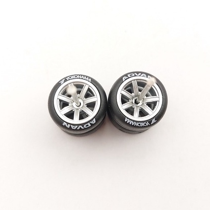 Mini rodas de borracha 10mm 7R prata escala 1:64 Hot Wheels | Shopee Brasil
