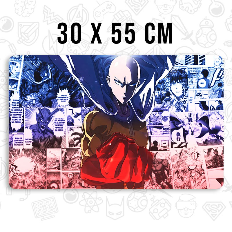 Mouse Pad Gamer One Punch Man com Borda Soldada | Shopee Brasil