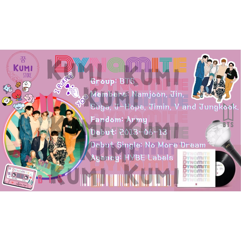 Carteira Escolar ID Card BTS Kpop Carteirinha | Shopee Brasil