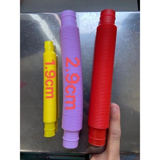 Kit com 4 Pop it Tube Gigante colorido Tubo brinquedo sensorial Tubo ...