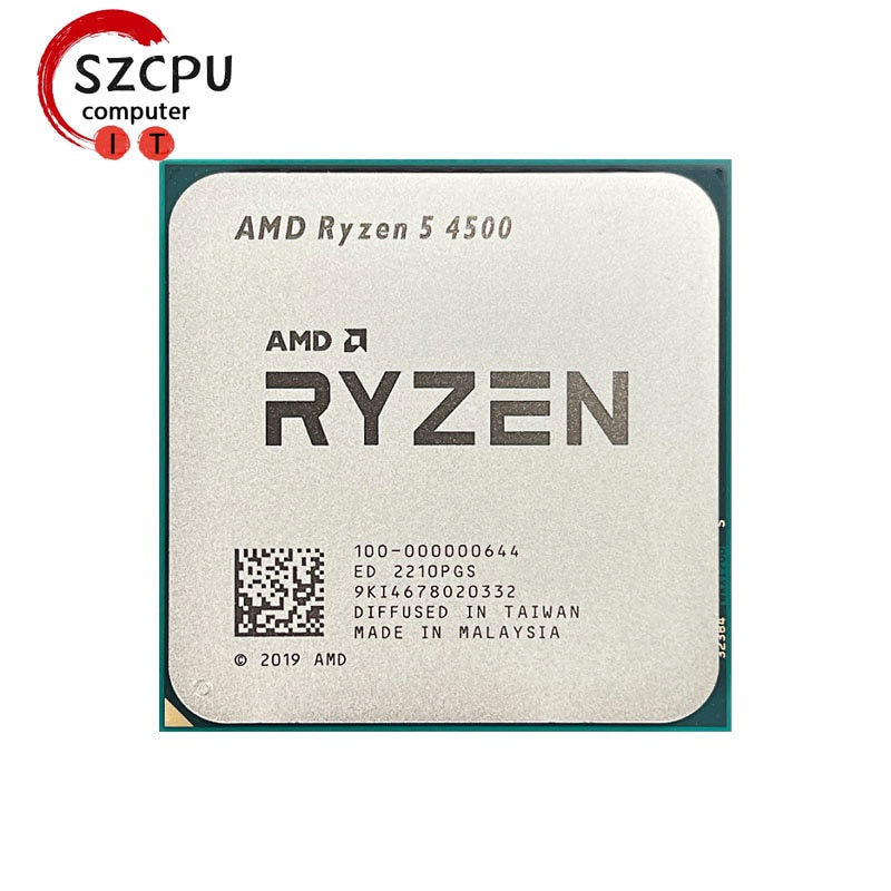 original AMD Ryzen 5 4500 R5 4500 3,6 GHz 6-Core Processador De CPU De ...