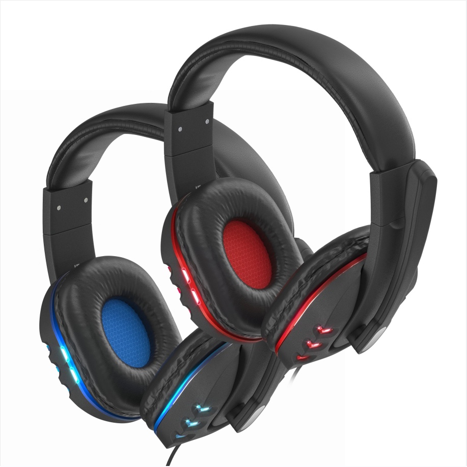 Fone Headset Gamer Com LED Para Video Game PS4 / XBOX360, Computador ...