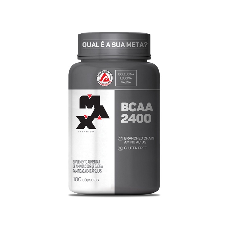Bcaa 2400 Max Titanium 100 Caps | Shopee Brasil