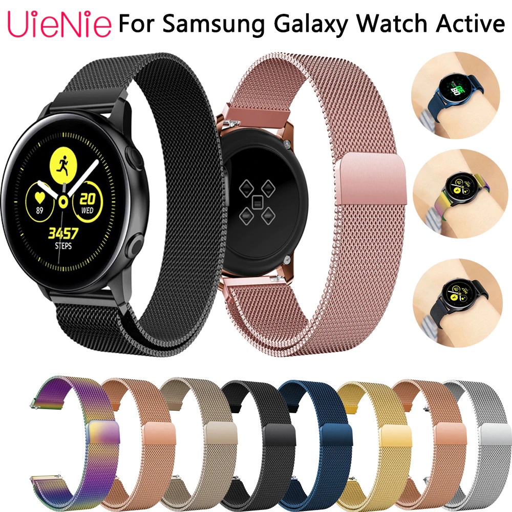 PULSEIRA DE METAL MALHA MILANESA PARA SMARTWATCH (20MM) | Shopee Brasil