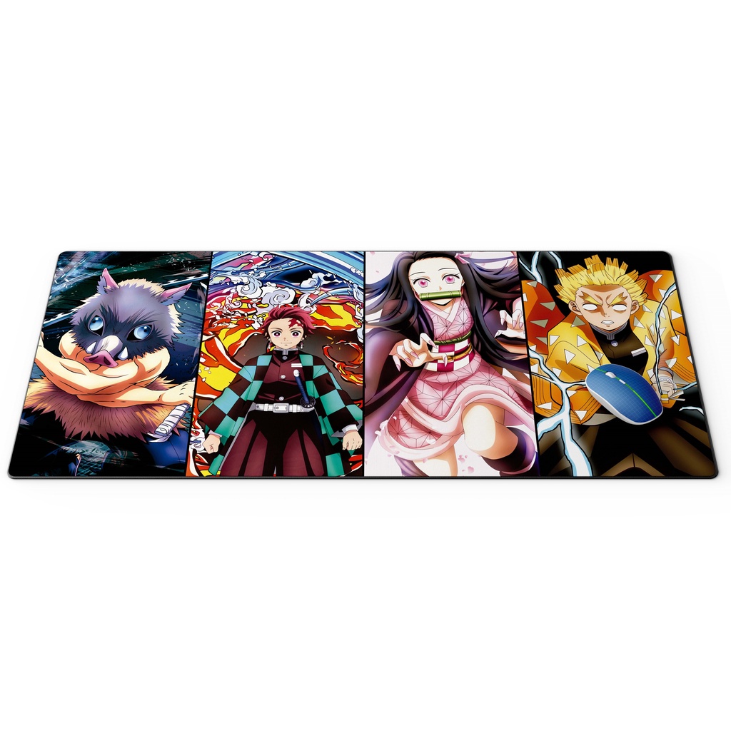 Mouse Pad Gamer Grande 65x25 Demon Slayer Nezuko Tanjiro Inosuke ...