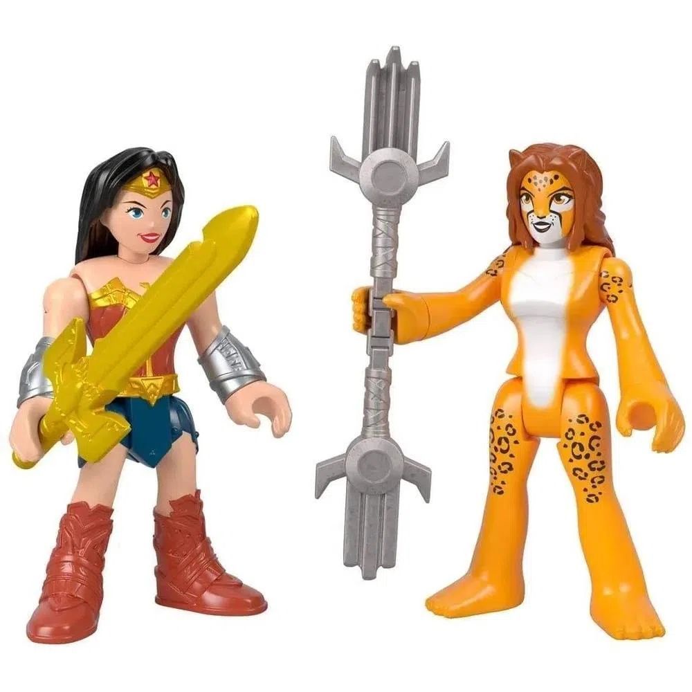 Imaginext - Dc Super Friends Wonder Woman Cheetah - Mattel | Shopee Brasil