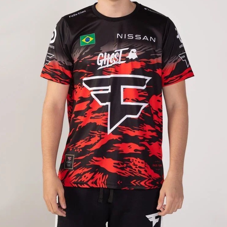 2022 Nova CSGO Esports Camiseta Branca Jersey Faze Equipe G2 E-Sports ...