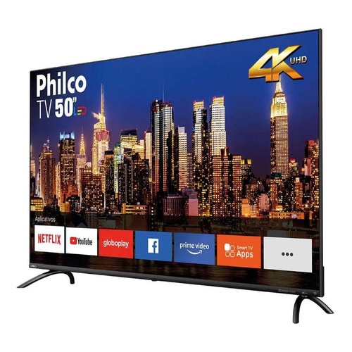 Smart Tv Roku Led 50 Philco Uhd 4k Bivolt Netflix | Shopee Brasil