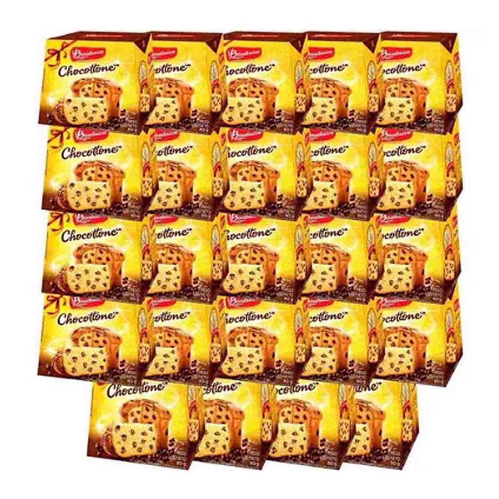 Mini Panetone Chocolate Caixa Preço Atacado C/ 24und | Shopee Brasil
