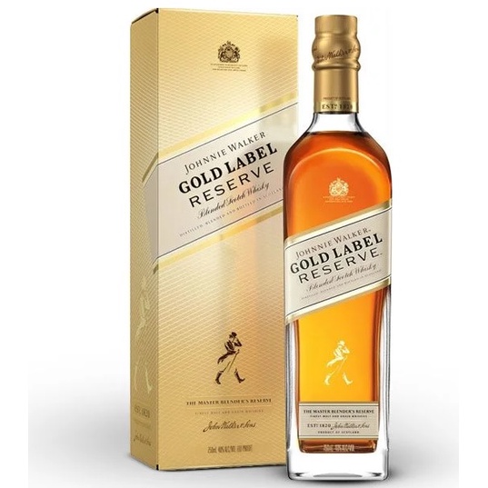 Whisky Johnnie Walker Gold Label Reserve 750 Ml Escorrega O Preço