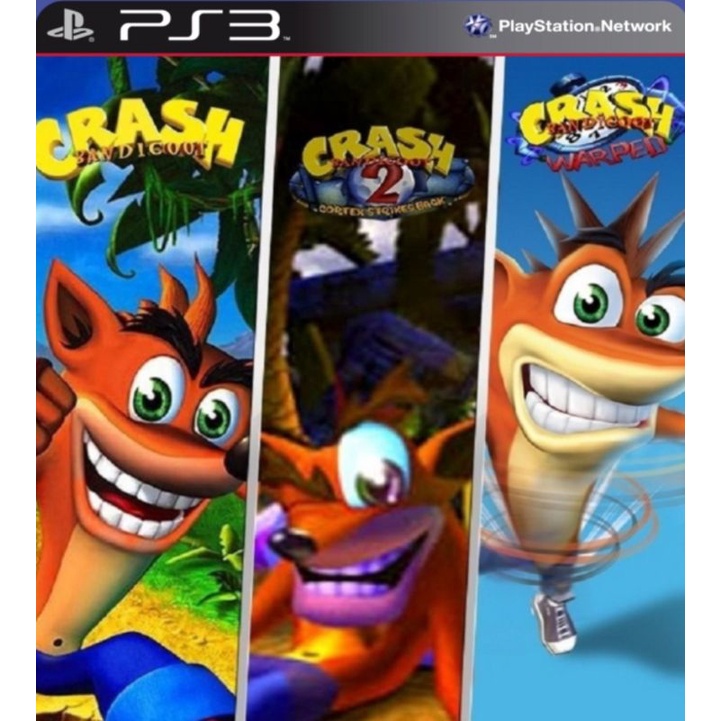 PS3 CRASH BANDICOOT TRILOGY | Shopee Brasil