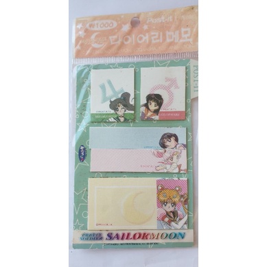 Post It Sailor Moon Cartela (verde) | Shopee Brasil