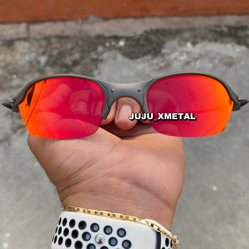Óculos de Sol Romeo 2 X-metal Juliete Doublex 24k Lentes Ruby Vermelha ...