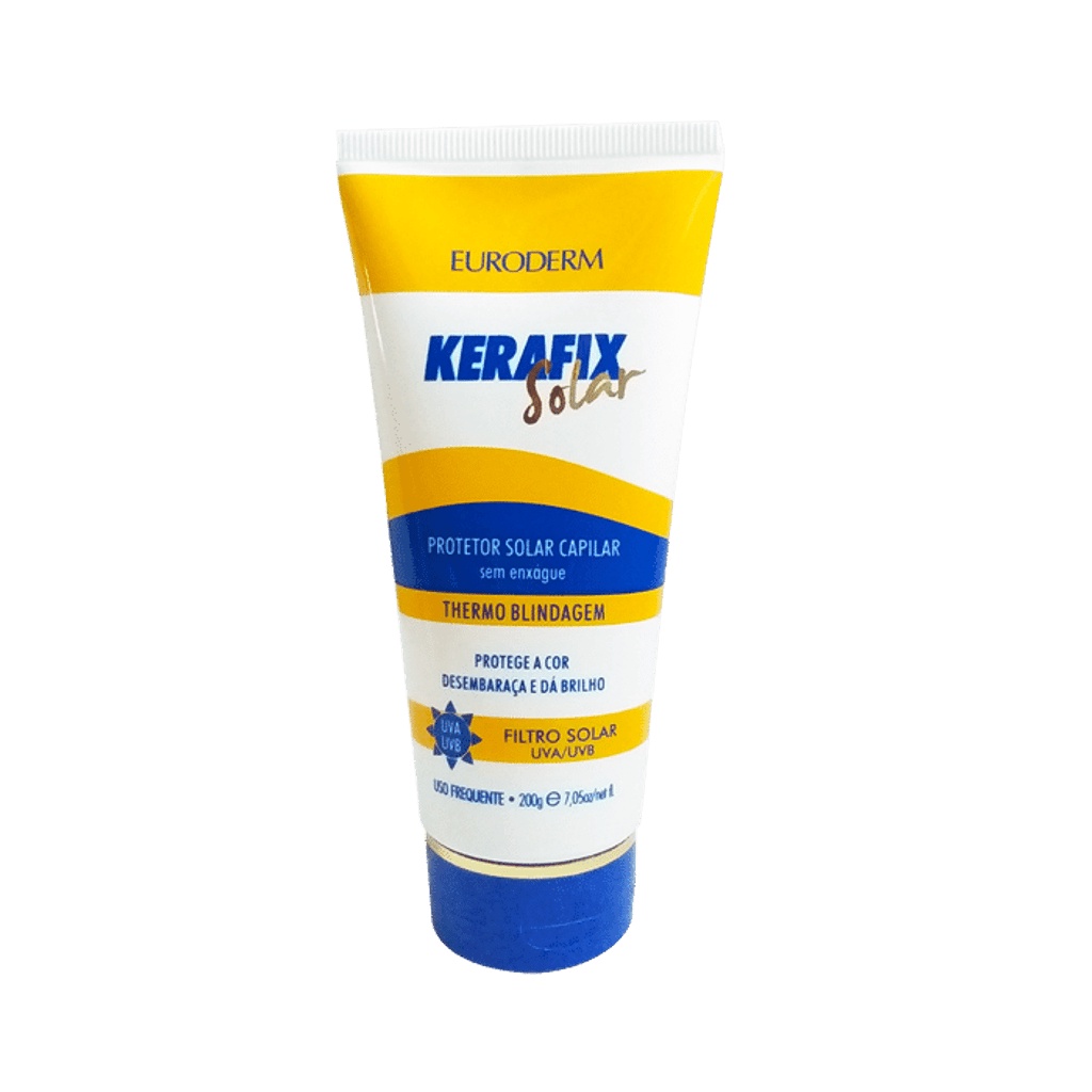 Protetor Solar Capilar Euroderm Kerafix 200g | Shopee Brasil