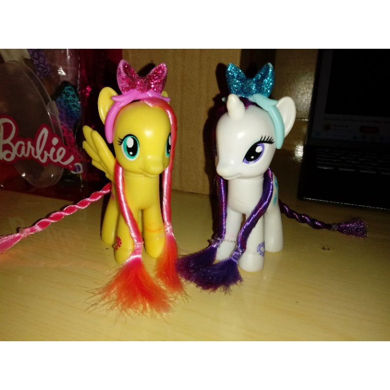Bonecas My Little Pony Explore Equestria Rarity e Fluttershy | Shopee Brasil