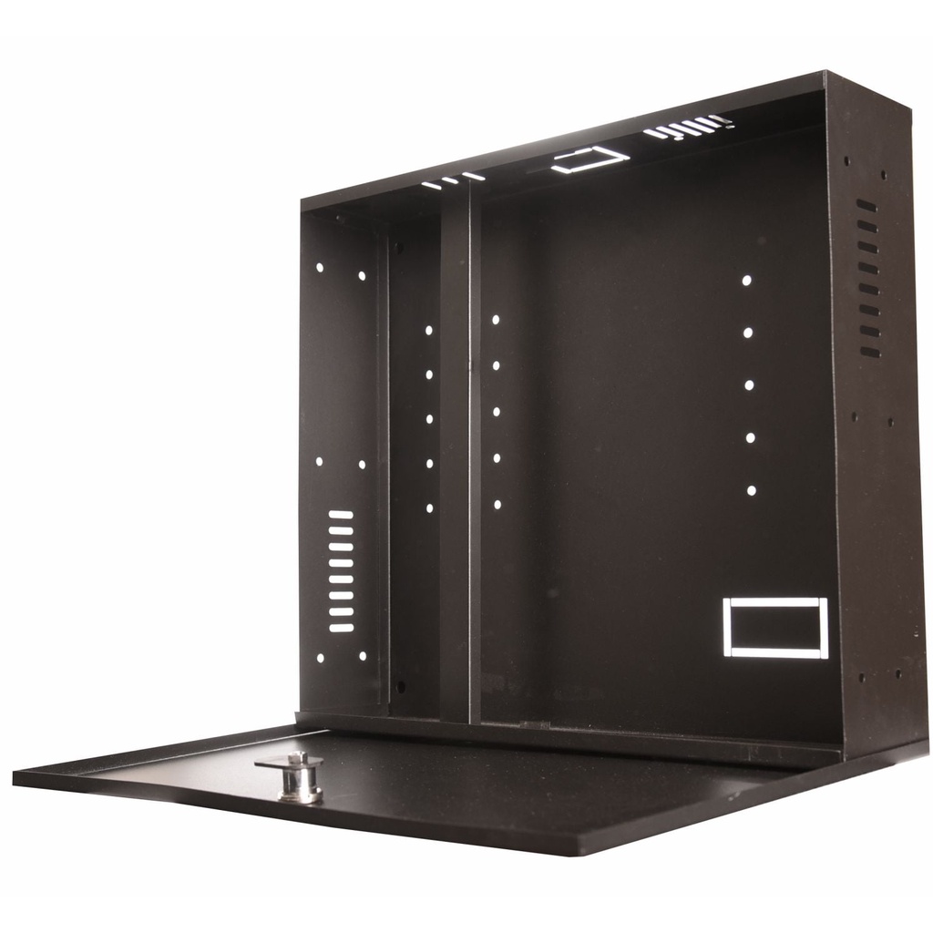 Caixa Metalica Para Dvr Alarme e Telecom Rack Compact Mini Rack L450 ...