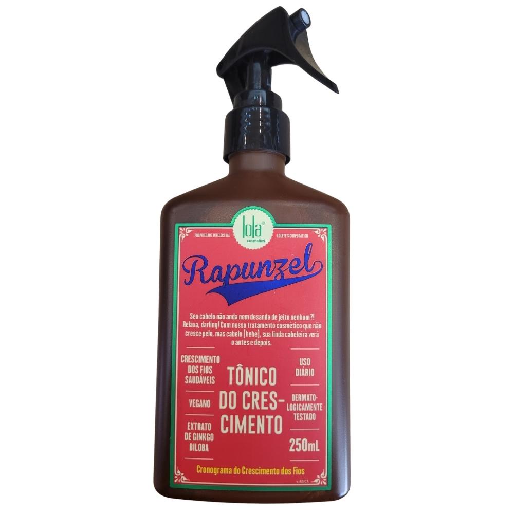 lola cosmetics tonico de crescimento rapunzel spray 230ml | Shopee Brasil
