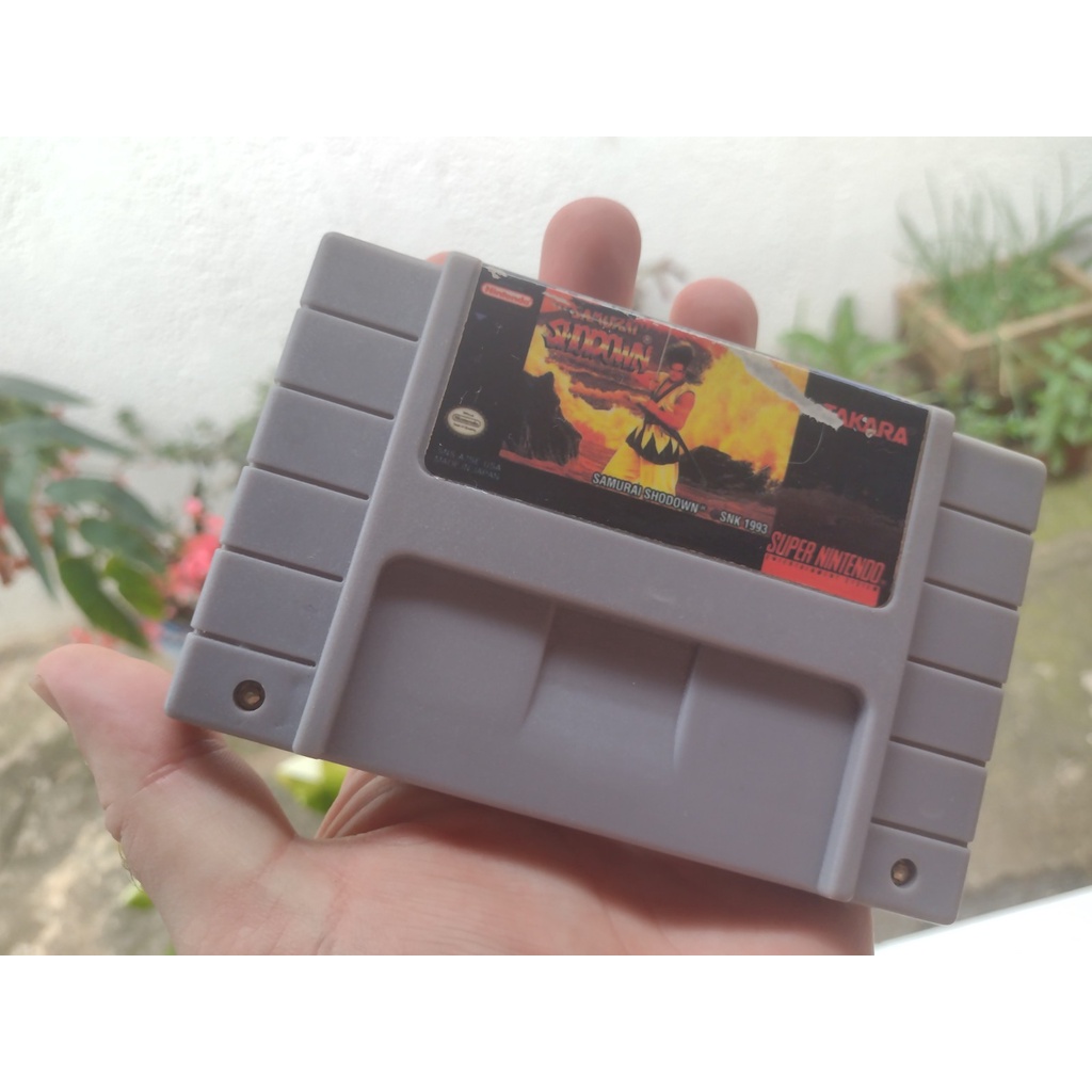 Jogo Samurai Shodown para Super Nintendo Snes - Funcionando ...