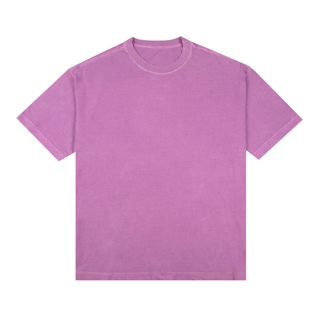 Camiseta Oversized Heavy Street Heavyweight Malha Pesada Roxa ...