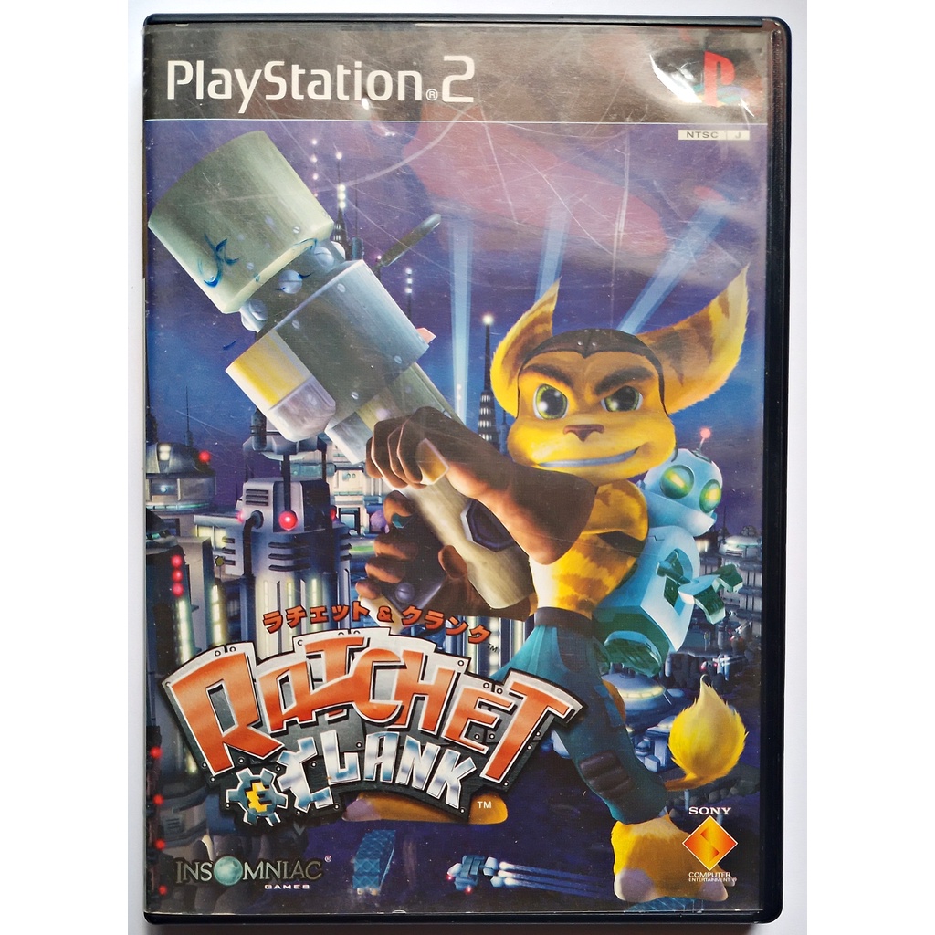 Jogo Ratchet Clank Playstation 2 Ps2 Original - Escorrega o Preço