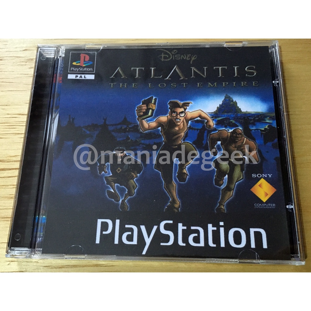Jogo Atlantis The Lost Empire para play1 psone - Escorrega o Preço