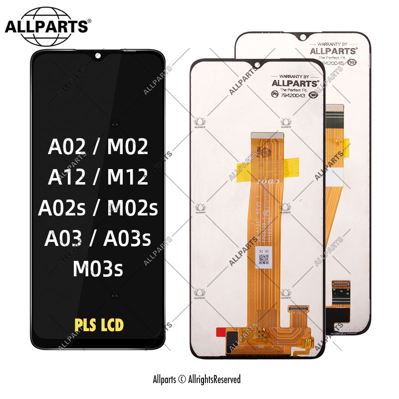Tela Frontal Display do SAMSUNG Galaxy A02 A02s A12 A03s A03 M12 M02s LCD Touch Completo ...