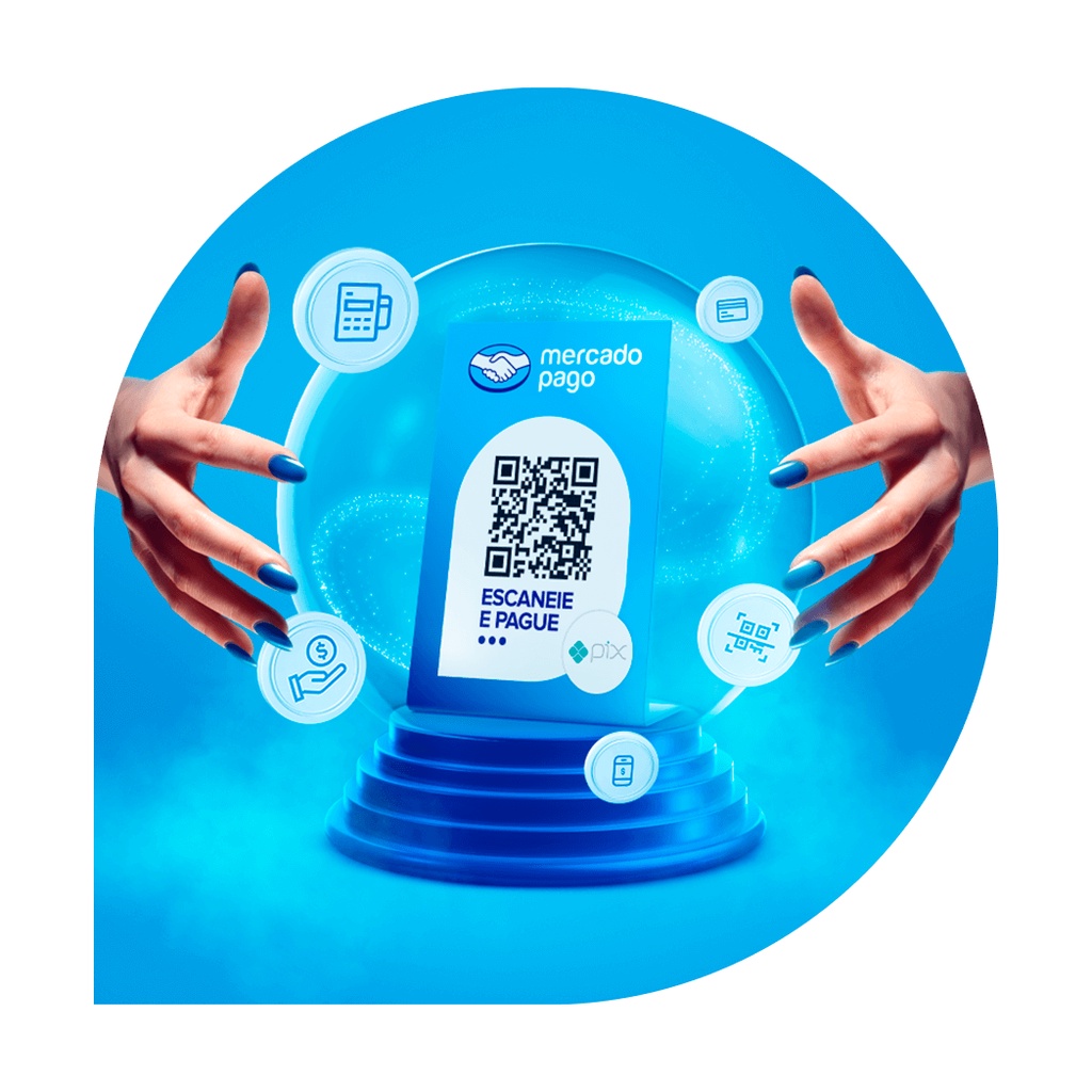 Adesivo Qr Code Pix Pagamento mercado pago | Shopee Brasil