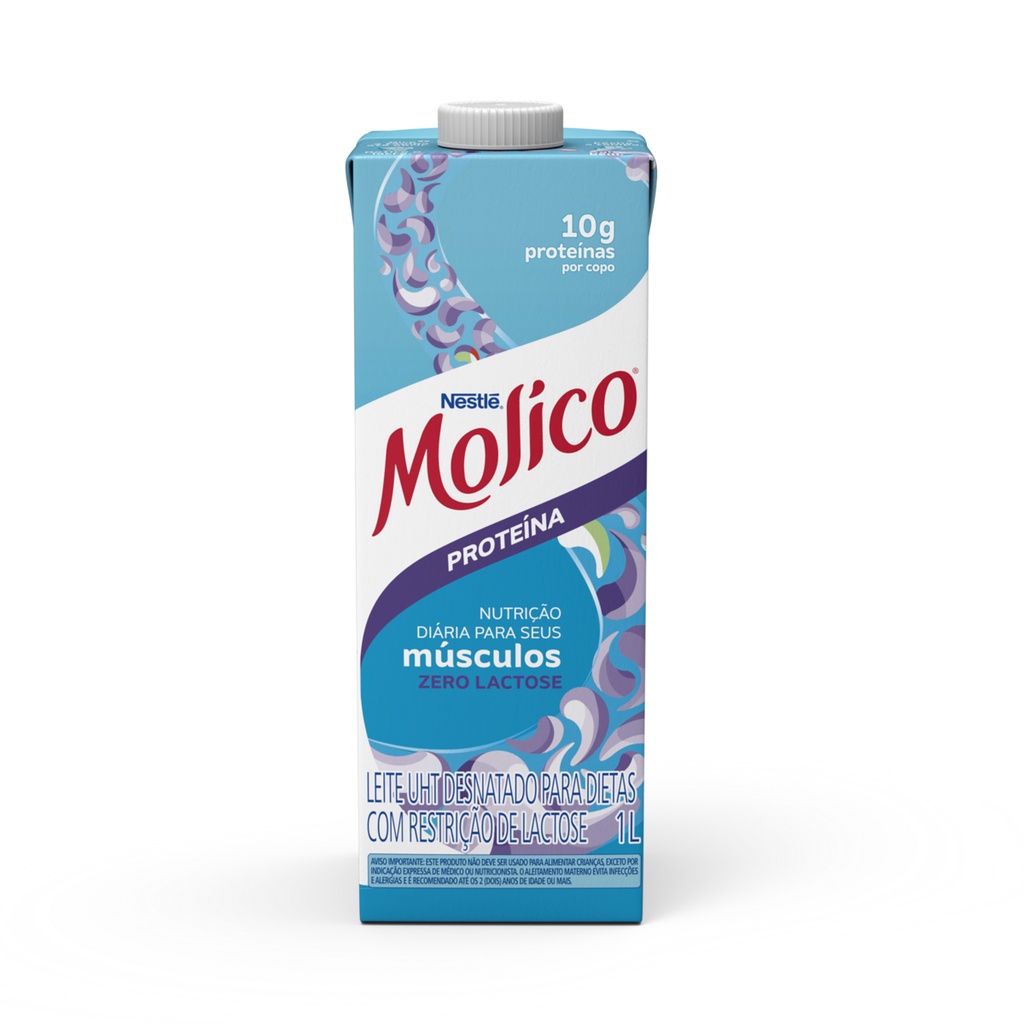 Lte Molico Nestle Mais Proteina 1l | Shopee Brasil
