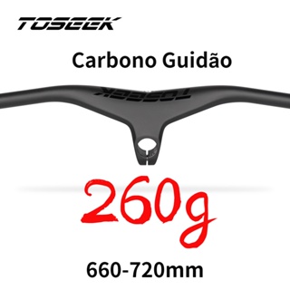 TOSEEK Guidão E Haste 28.6mm-17Degree Mtb/Integrado De Carbono Para ...