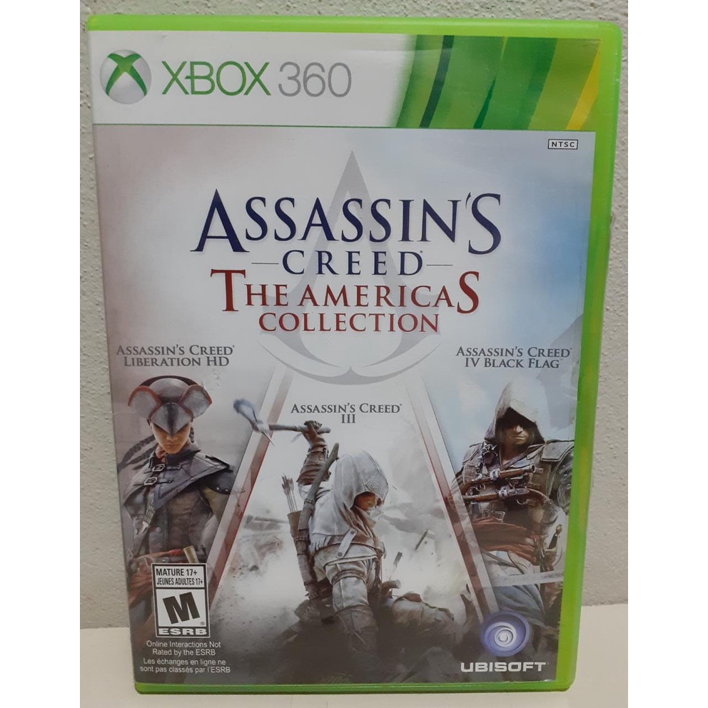 Assassin's Creed The Americas Collection Xbox 360 Original - Escorrega ...