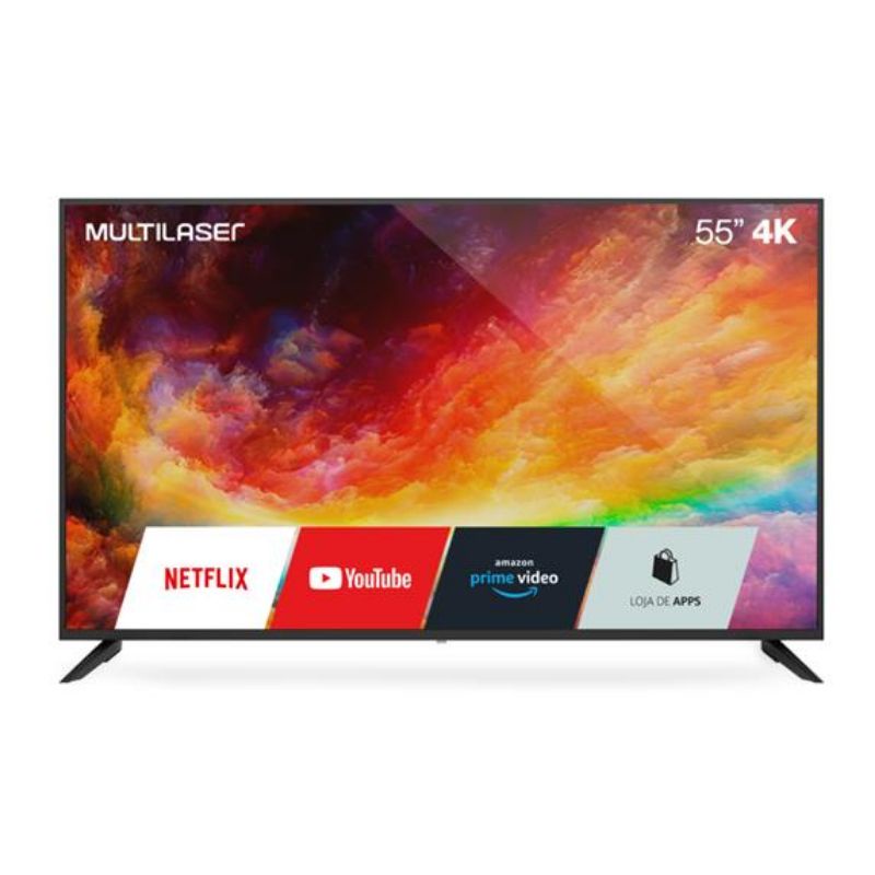 Smart TV 55 Polegadas 4k Wifi Integrado - Multi - TL025M | Shopee Brasil