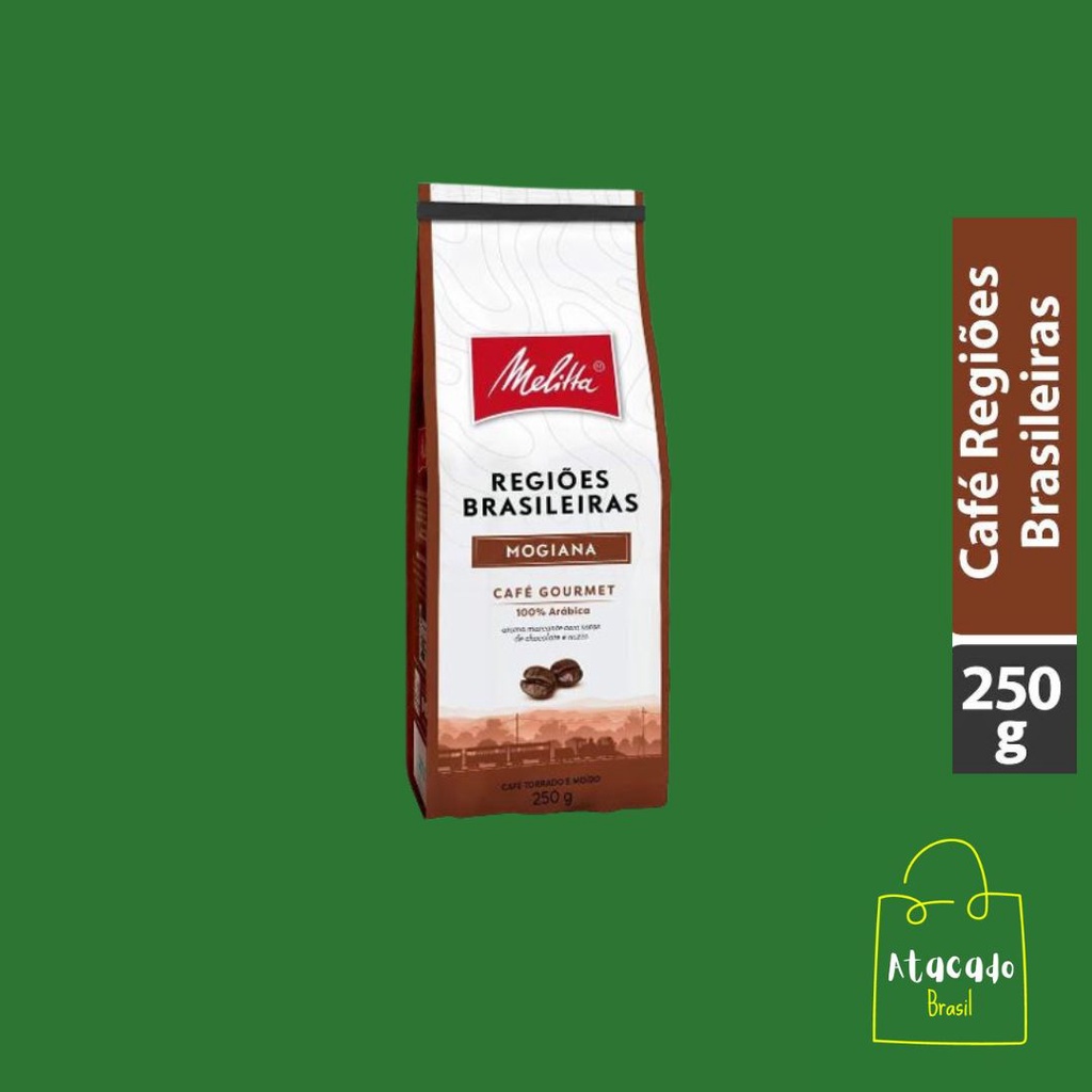 Café Melitta Regiões Brasileiras Mogiana Gourmet 250g | Shopee Brasil