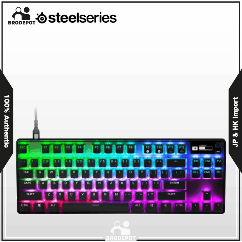 SteelSeries APEX PRO TKL (2023) OmniPoint 2.0 Interruptores Ajustáveis ...