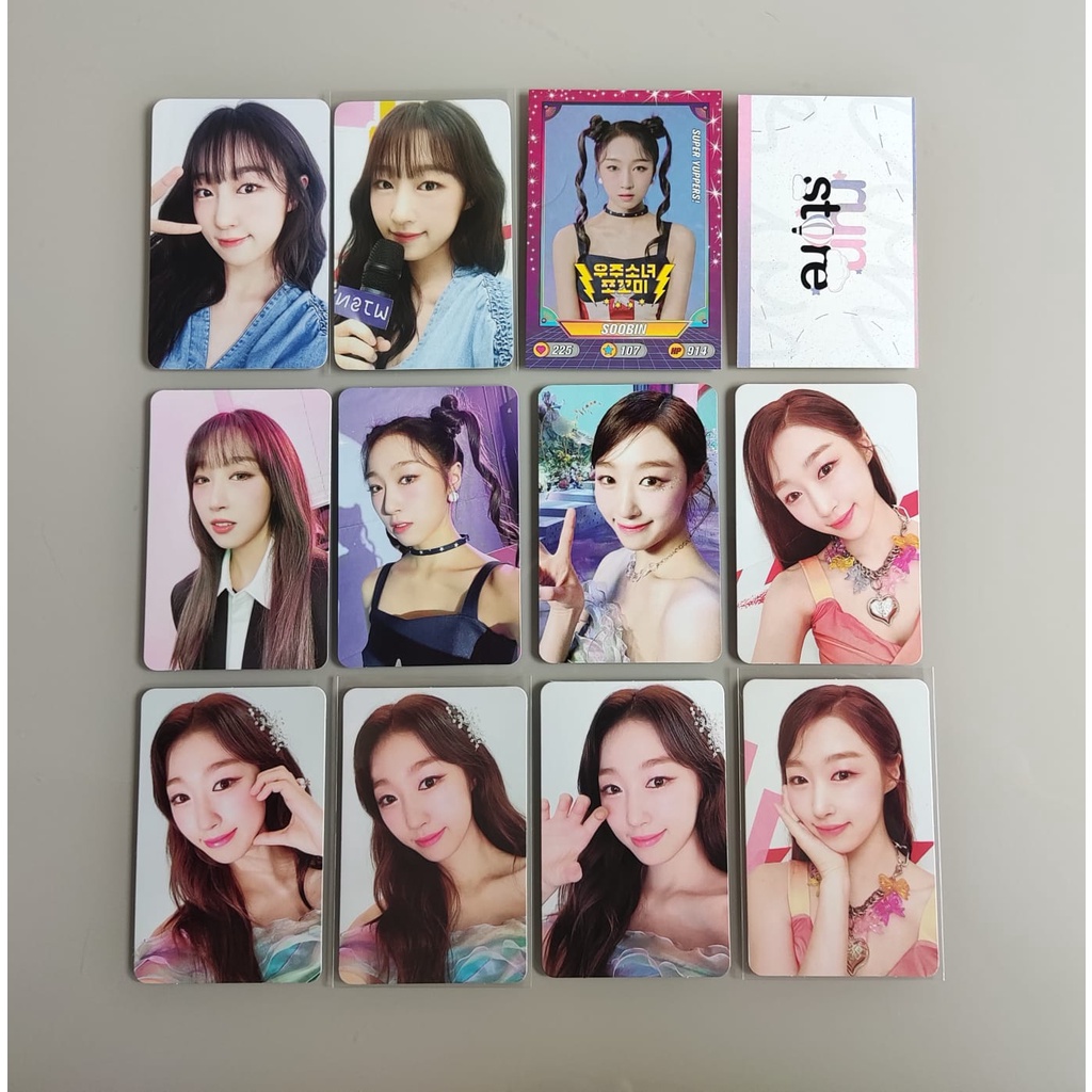 PHOTOCARDS WJSN OFICIAL - SOOBIN | Shopee Brasil