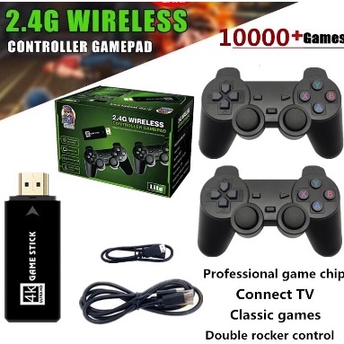 Video Game Stick 4k Retro 10000 Jogos 4K HDMI Game Stick Console sem ...