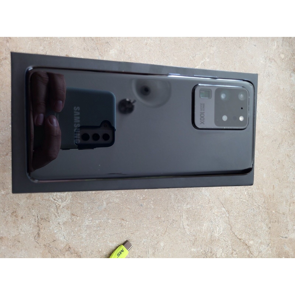 Samsung Galaxy S20 Ultra 5G SM-G988U - 128 GB - Preto Cósmico | Shopee ...