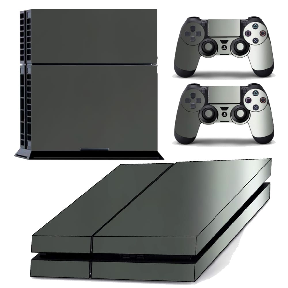 Skin PS4 Fat Playstation Adesivo Pelicula Protetora Metalico Brilho ...