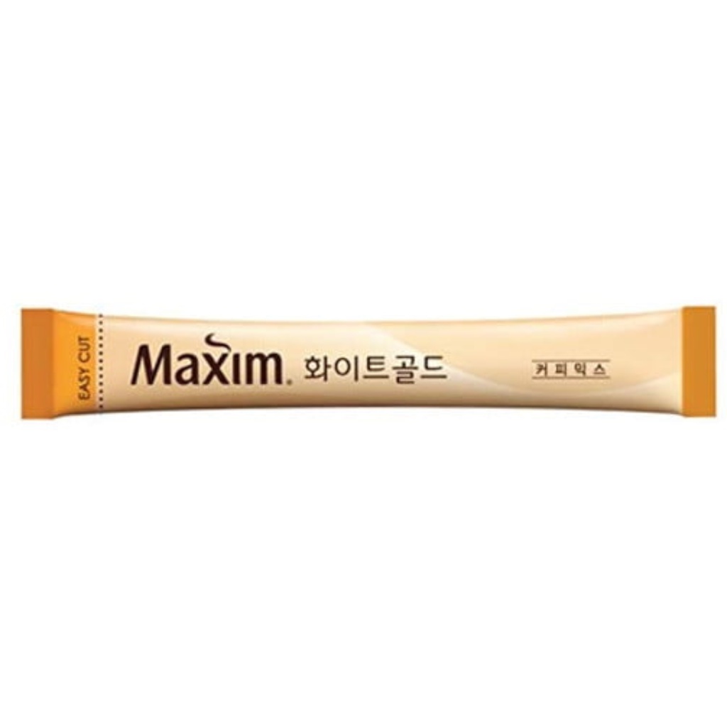 CAFE INSTANTÂNEO COREANO MAXIM WHITE GOLD | Shopee Brasil
