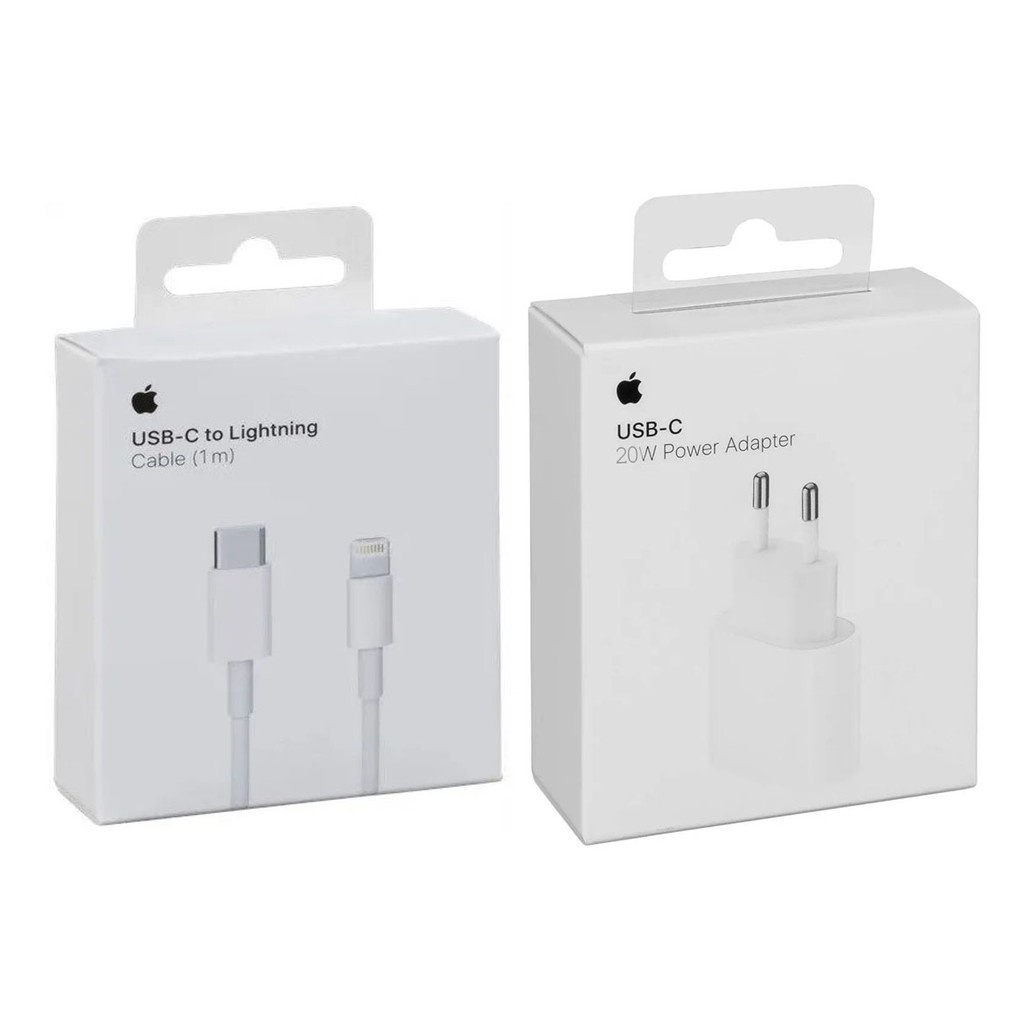 kit carregador apple original, fonte 20w+cabo usb-c | Shopee Brasil