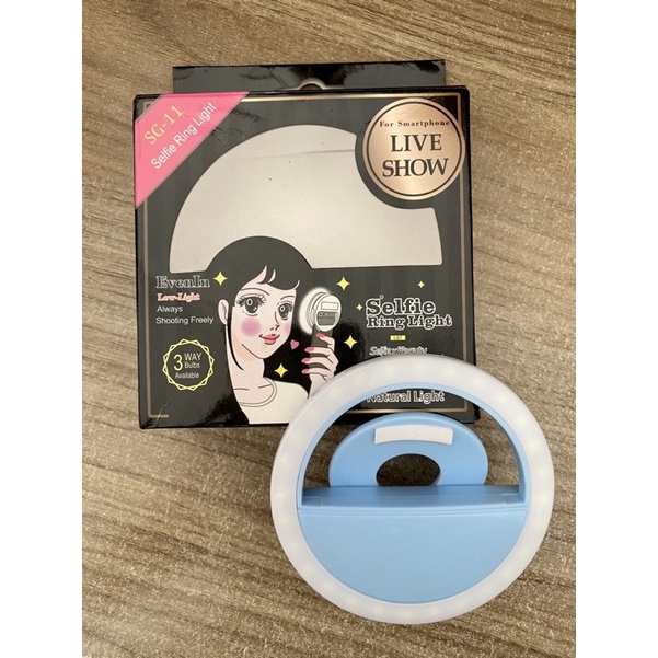 Self ring light luz led flash de celular notebook | Shopee Brasil