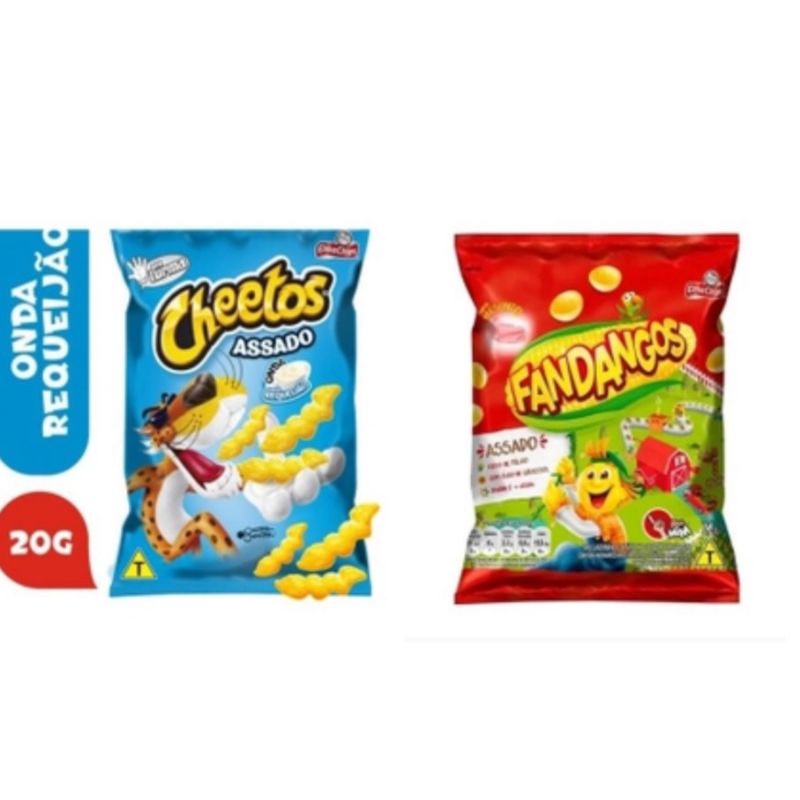 kit com 50 unidades de cheetos e fandangos | Shopee Brasil