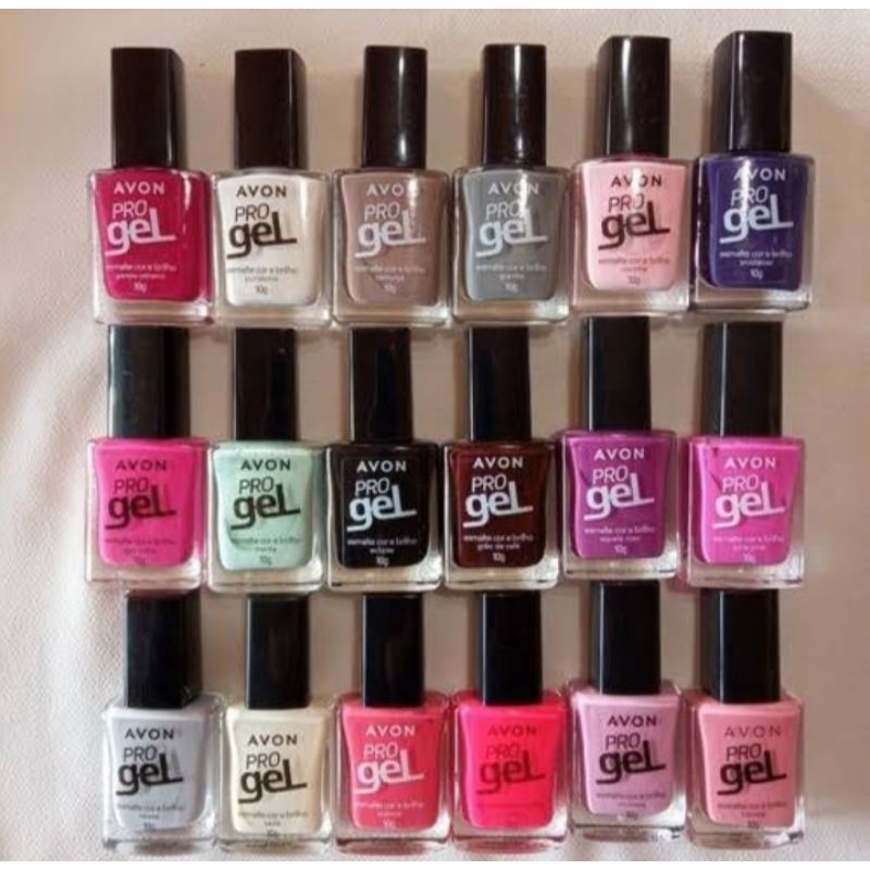 Esmalte Avon Pro Gel 10ml | Shopee Brasil