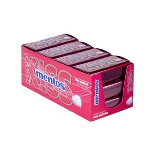 Mentos Kiss Morango Lata 35g (12 latas) | Shopee Brasil