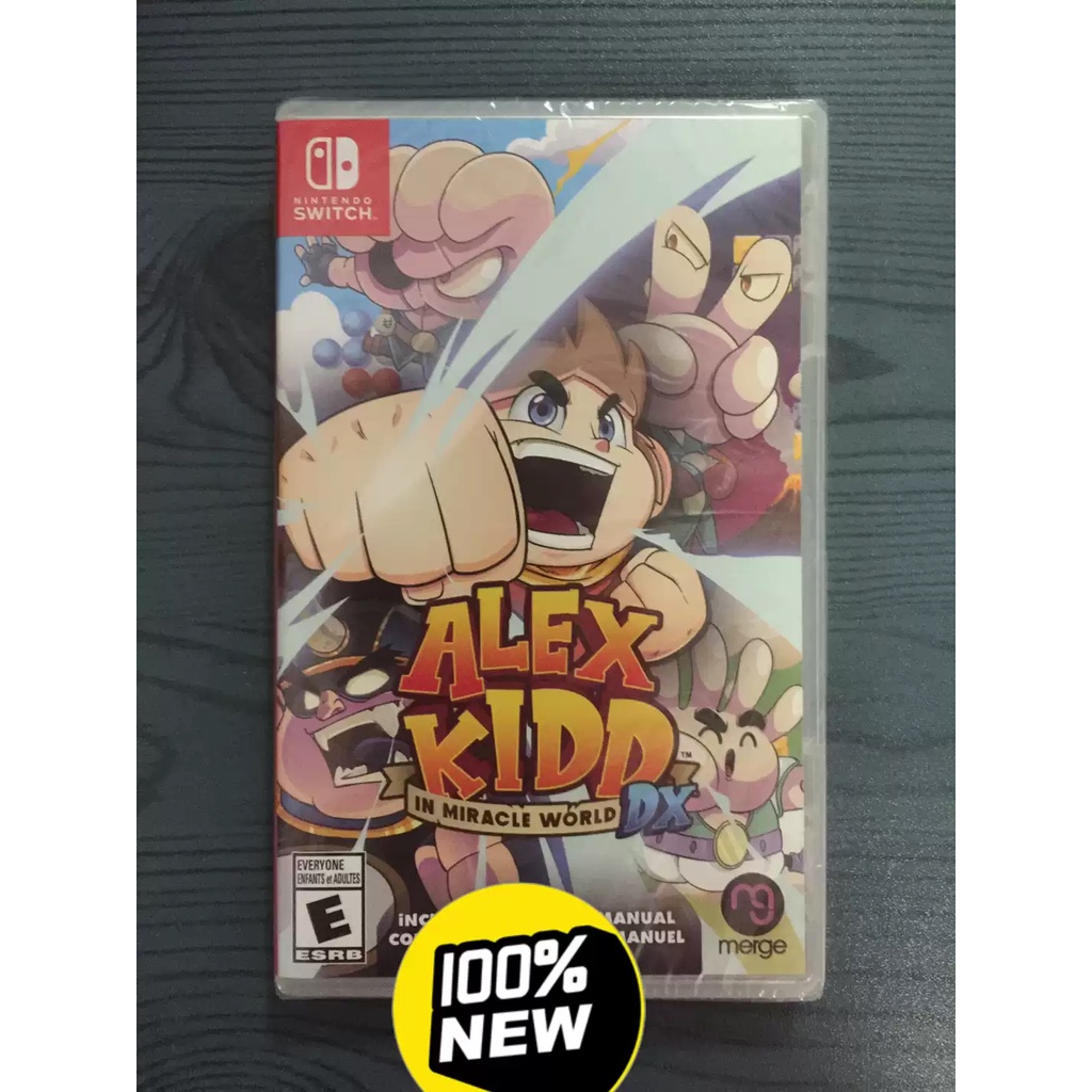 Alex Kidd in Miracle World DX Nintendo Switch Jogos Mídia Física Novo ...