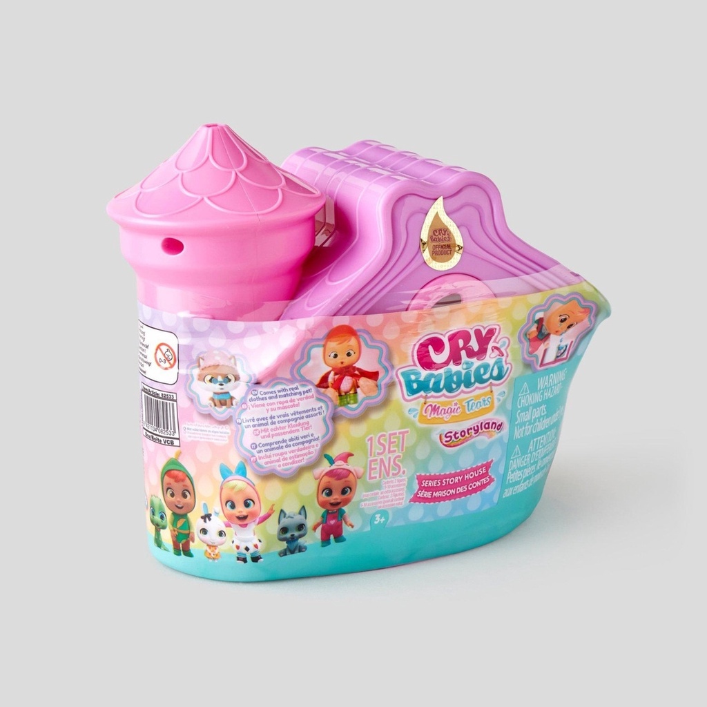 Boneca Mini Cry Babies Magic Tears Casa StoryLand BR1879 | Shopee Brasil