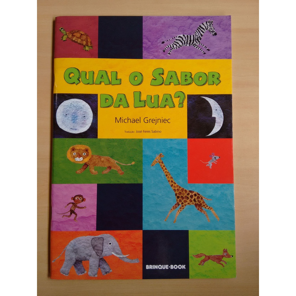 Livro Qual O Sabor Da Lua Michael Grejniec 618u | Shopee Brasil