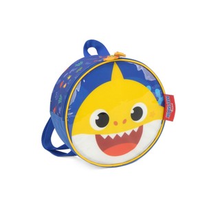 Kit Mochila Escolar Rodinha Baby Shark Lancheira Azul C177 | Shopee Brasil