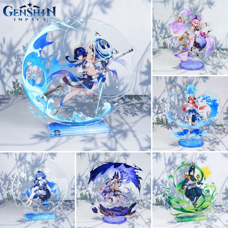 Genshin Impact Ye Lan Kelly Ayato Thomas Desktop Acrylic Figure ...